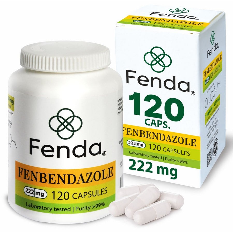 Fenbendazole Capsules 222mg, 120 Count – Fenda